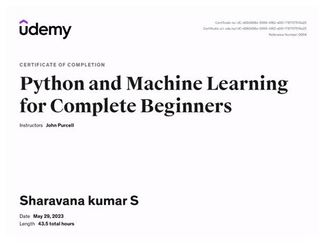 Sharavana Kumar S On Linkedin Hello Connectionshere Is My Certification Of Completion On