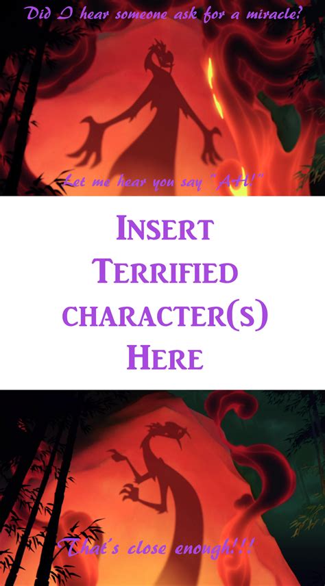 Mushu Terrifies Who Meme By Ktd1993 On Deviantart