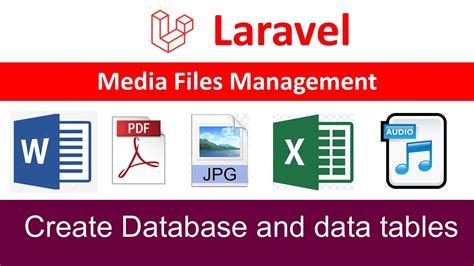 04 create database and data tables laravel youtube