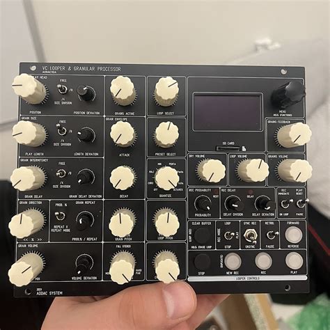 ADDAC System ADDAC112 VC Looper Granular Processor 2021 Reverb