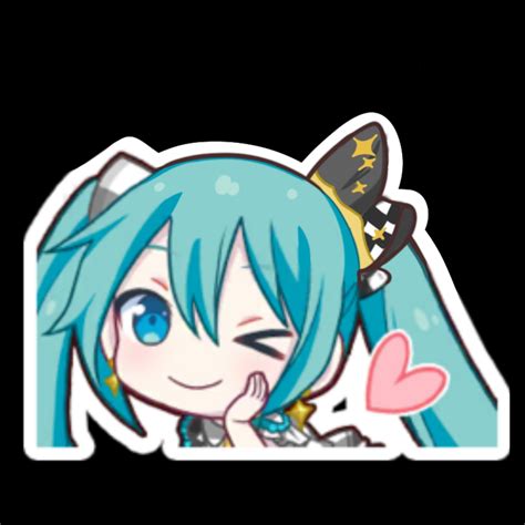 17 Vs Sekai Stamps ♪ Ideas Vocaloid Love Stickers Stamp