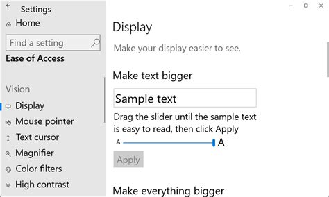 How To Change The Size Of Text In Windows