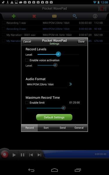 Wavepad Audio Editing Software Screenshots