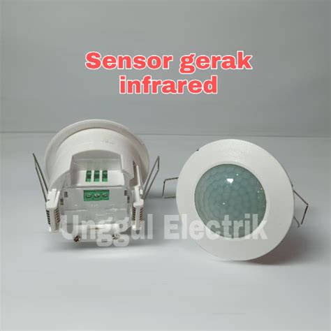 Jual Sensor Gerak Infrared Motion Pir Plafon Inbow Detection Shopee