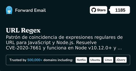 Ejemplo De Código De Url Regex En Javascript Y Nodejs En 2025