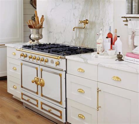 Brass Decorative Hardware Adds Sophistication To French Countryside