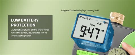 Dewenwils 2 Zone Sprinkler Timer Water Timer With Automatic Watering Outdoor Programmable