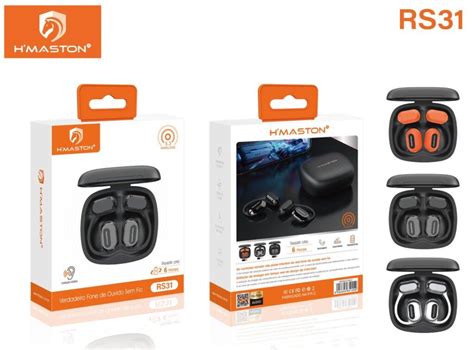 Fone Bluetooth Sem Fio Hmaston Rs Esportes Wzh Eletronico