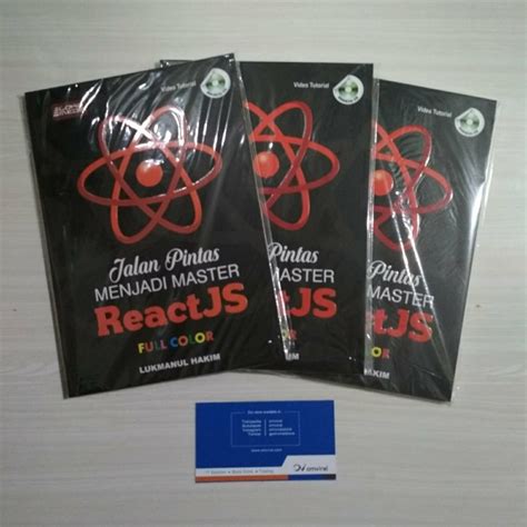 Jual Buku Javascript Jalan Pintas Menjadi Master Reactjs Cd Tutorial