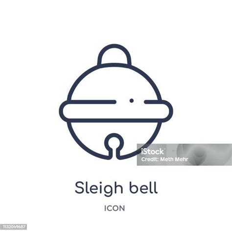 문화 개요 컬렉션에서 선형 썰매 벨 아이콘입니다 얇은 라인 썰매 벨 벡터 흰색 배경에 고립입니다 썰매 벨 유행 그림 0명에 대한 스톡 벡터 아트 및 기타 이미지 Istock