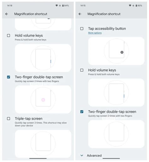 Android 15 New Feature Double Tap With Two Fingers To Enlarge The Screen Gizchina Com