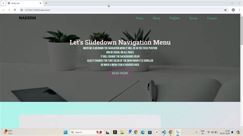 nadeem mohammad on linkedin webdevelopment interactivenavigationmenu responsivelandingpage…