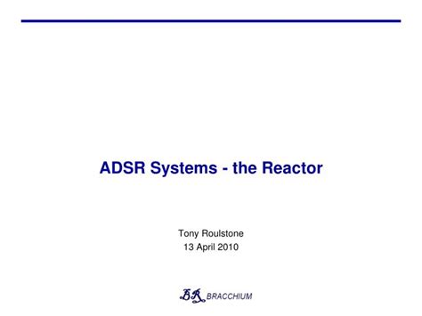 Ppt Adsr Systems The Reactor Powerpoint Presentation Free Download Id190836