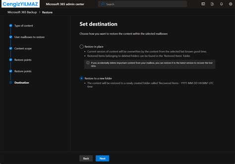 Microsoft 365 Backup Nasıl Yapılandırılır Çözümpark