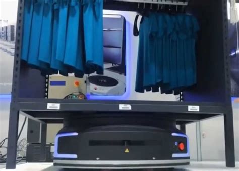 Garment On Hanger Goh Amr Agv Storage Pick And Sorting Solution