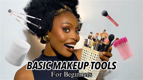 Basic Makeup Tools For Beginners Makeup Tutorial Beginnermakeuplook