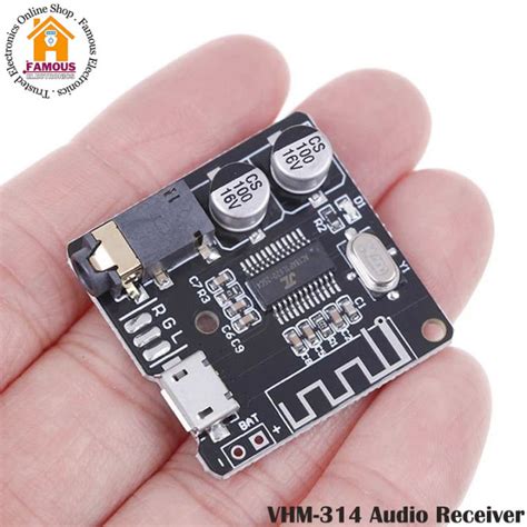 Bluetooth 5 0 Audio Receiver Module Board Lossless Mp3 Decoder Vhm 314 Wireless Stereo Music