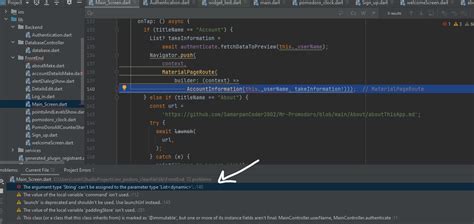 Dart Flutter Fix Argument Type String Cant Be Assigned To List