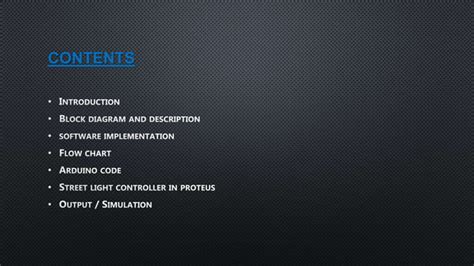 Automatic Street Light Controller Using Arduino Pptx