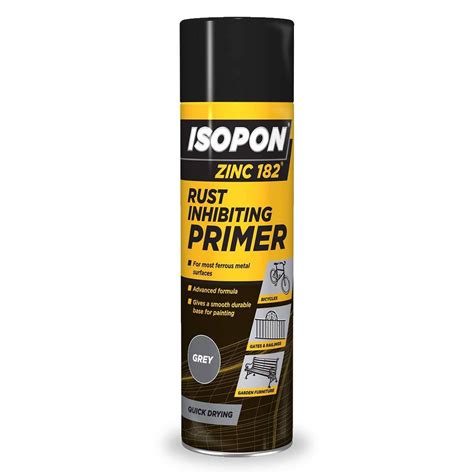 Upol Zinc 182 Rust Inhibiting Primer Aerosol Davids Isopon Sprayware