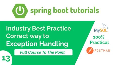 Spring Boot Tutorial How To Handle Exception Global Exception