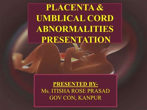 Abnormalities Of Placenta And Cordpptx