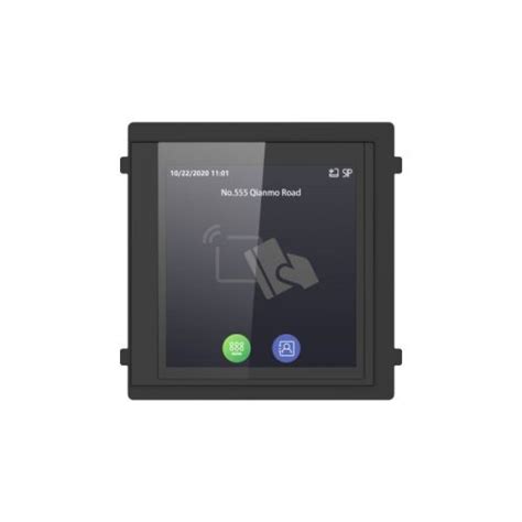 Hikvision Ds Kd Tdm 2nd Gen Intercom Touch Display Module Security