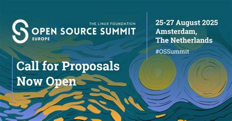 Ossummit Opensource Oss Callforproposals Callforpapers Cfp Linuxfoundation Events