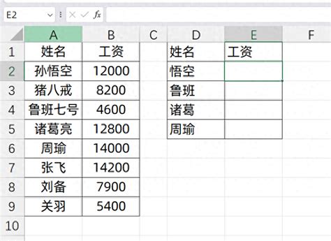 Excel中vlookup函数搭配通配符组合应用 趣帮office教程网