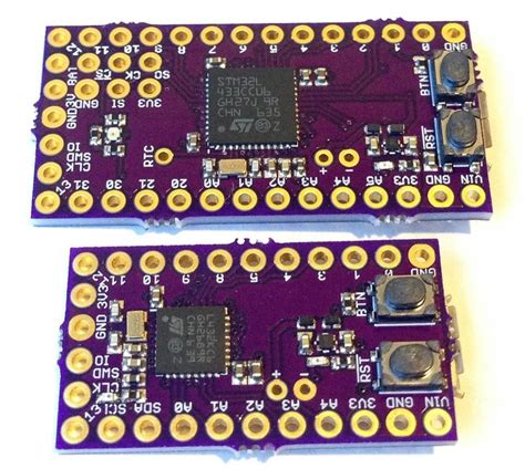 Butterfly And Ladybug Stm32l4 Based Development Boards