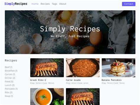 React Gatsby 靜態食譜網站 林逸倫allens Portfolio