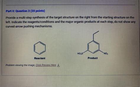Solved Part I Question 3 20 Points Provide A Multi Step Chegg Com