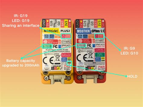What Is The Difference Between M5stickc Plus And Plus2 Openelab Technology Ltd
