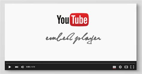 Customize Youtube Embed Player