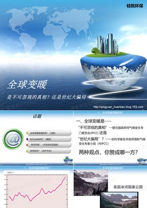 全球气候PPT模板 全球气候PPT模板下载 熊猫办公