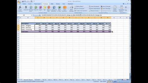 Dynamic Reports In Excel Youtube