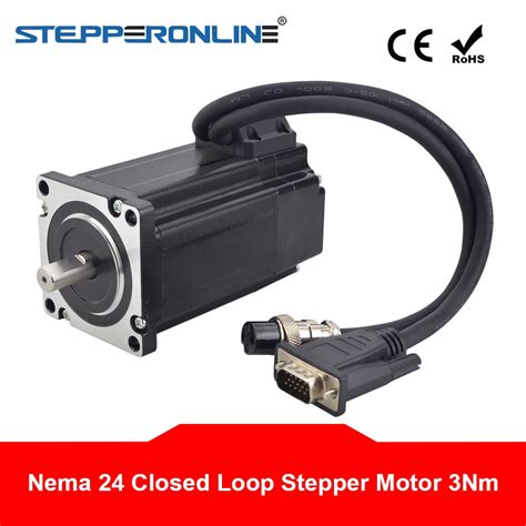 Closed Loop Nema 24 Stepper Motor 3nm Encoder 1000 Grandado