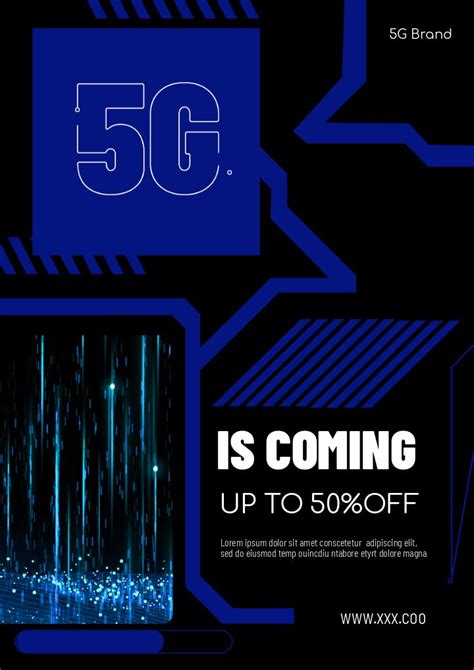 Edit Networking Tech Company Promotional Poster Template For Your Design Online Pngtree