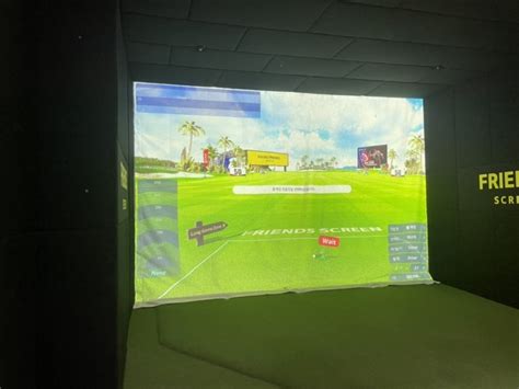 서빙로봇 있는 최신시설 프렌즈스크린 광교 골프연습장 네이버 블로그