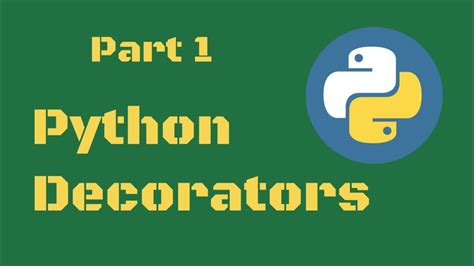 Python Декораторы Часть 1 Youtube