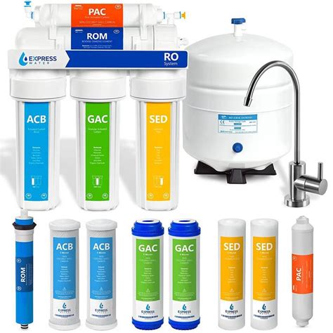 Reverse Osmosis Stage Water Filtration System Caffeinated