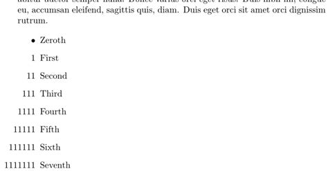 Matching Bullet List Spacing Outside List TeX LaTeX Stack Exchange