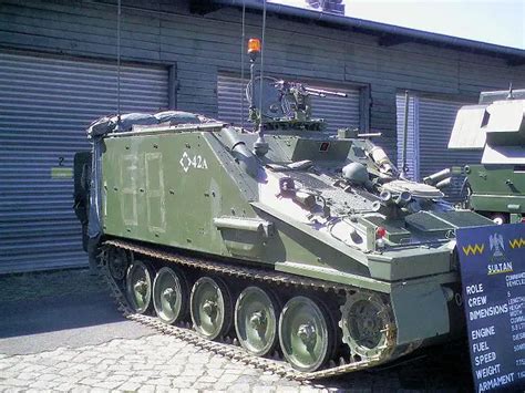 Cvrt Fv105 Sultan Light Tracked Armoured Vehicle Battlefield Command Post British Army United