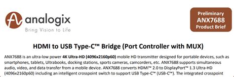 R The Anx Usb C Alt Mode Chip Details Hackaday Io