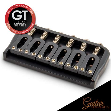 Hardtail 6 String Fixed Guitar Bridge