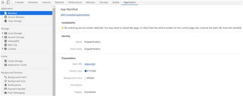pwa not get worked for aspnetboilerplate core angular template · issue 5330
