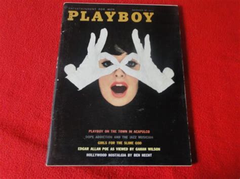 Vintage Erotic Sexy Adult Nude Pinup Magazine Playboy Nov 1960 P57 Ebay