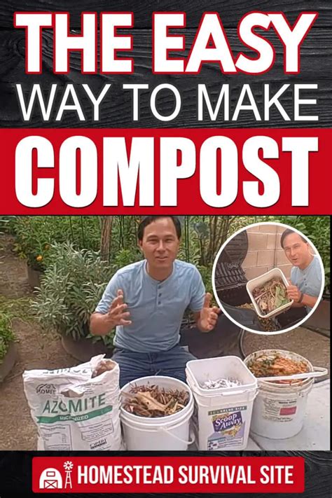 The Easy Way To Make Compost