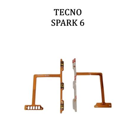 Tecno Spark 6 Replacement Power And Volume Flex Lazada Ph