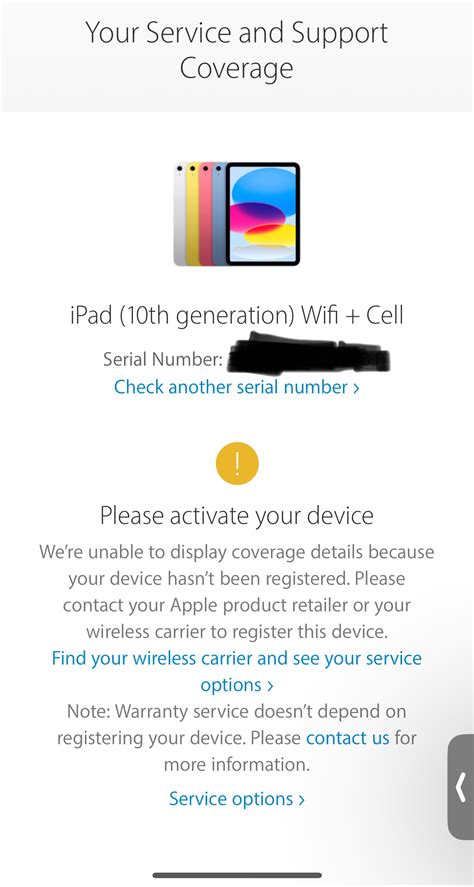 If The Serial Number Is Showing The Corre Apple Community